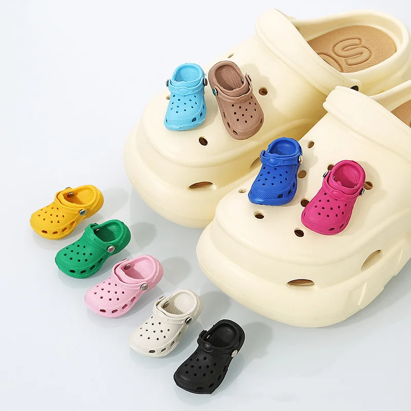 3D-New-Mini-Shoes-Shape-PVC-Shoe-Charms-for-Crocs-Accessories-Women ...