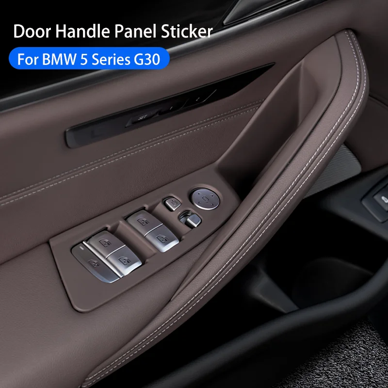 For BMW 5 Series G30 2018-2023 LHD Car Door Inner Handle Panel Trim ...