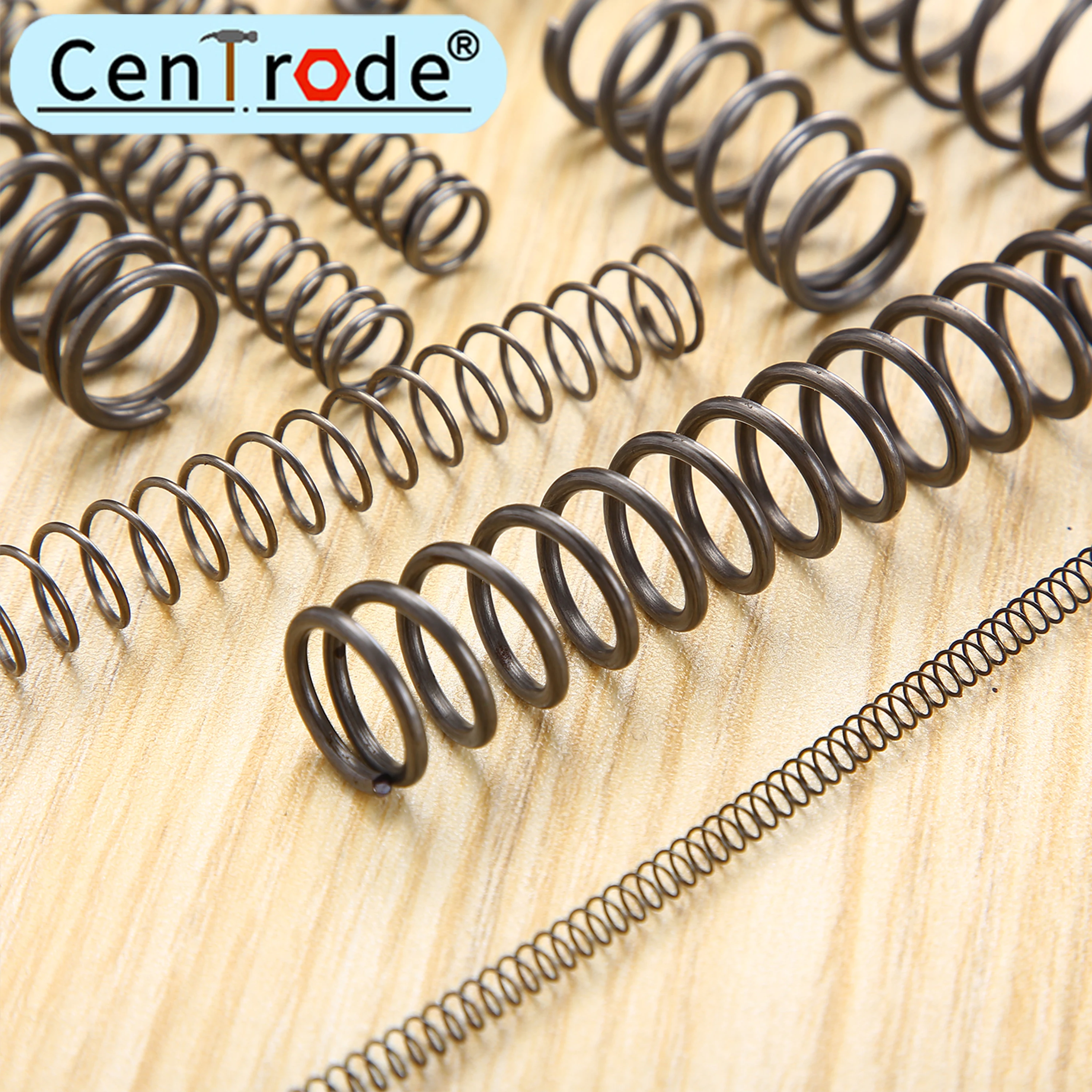 Compressed Spring Coil