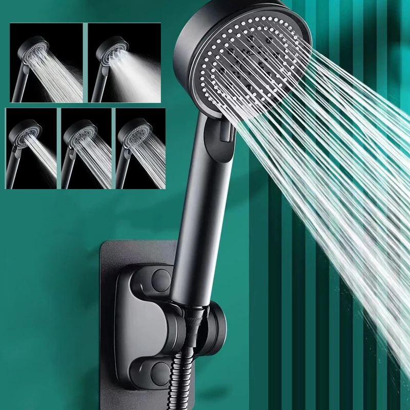 5-Modes-Shower-Head-Adjustable-High-Pressure-Water-Saving-Shower-Head ...