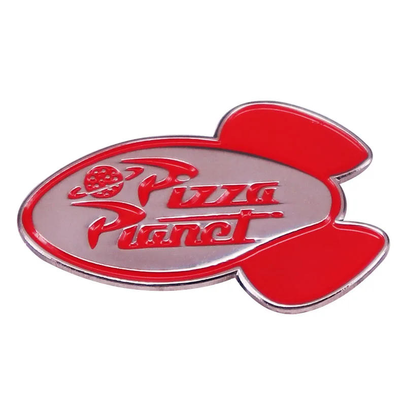 Toy-Xx-Story-Pizza-X-Planet-Rocket-Logo-Enamel-Pin-Brooch-Badge-for ...