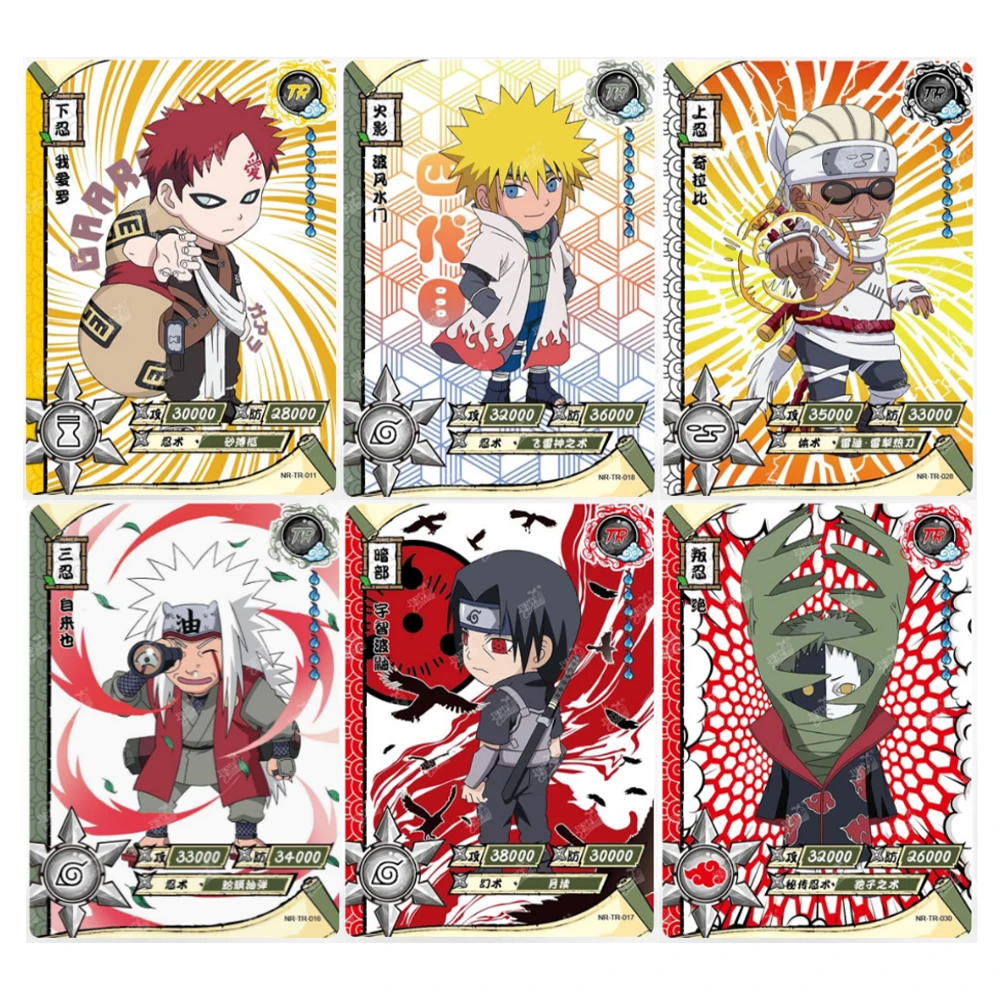 KAYOU Genuine Naruto Card TR Transparent Card Haruno Sakura Miyue Uzumaki Naruto Sasuke [updated ...