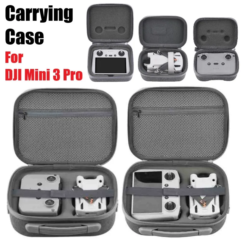 DJI Mini 3 Pro 스토리지 가방 운반 케이스 리모콘 배터리 드론 바디 핸드백, DJI Mini 3 Pro 액세서리 ...