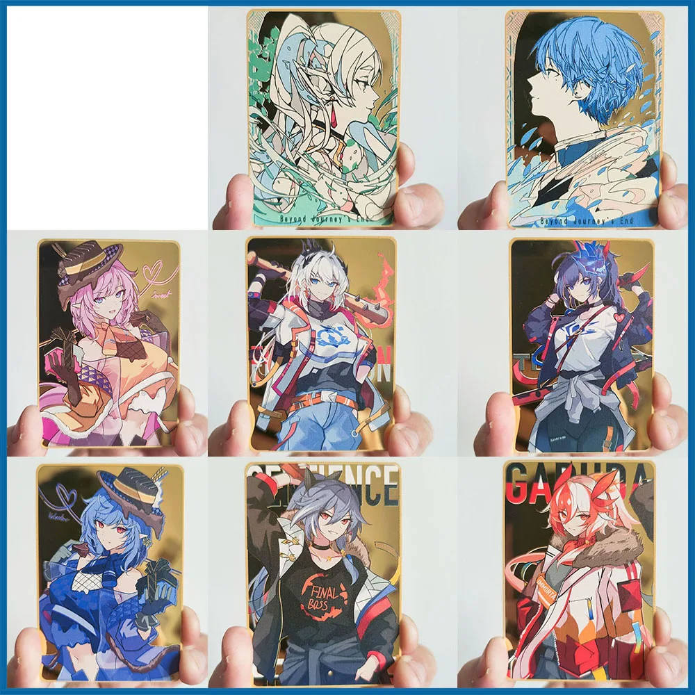 PK-anime-goddess-story-DIY-ACG-sexy-metal-card-Kiana-Kaslana-Frieren ...