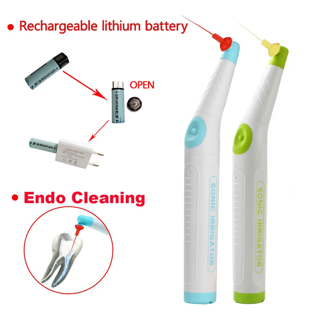 60pcs Endo Tips Dental Root Canal Sonic Irrigator Activator Endodontic ...