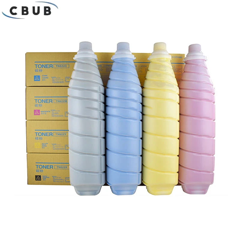 4PCS-Color-Cartridge-TN615-Toner-For-Konica-Minolta-C8000-Bizhub-Tn615c ...