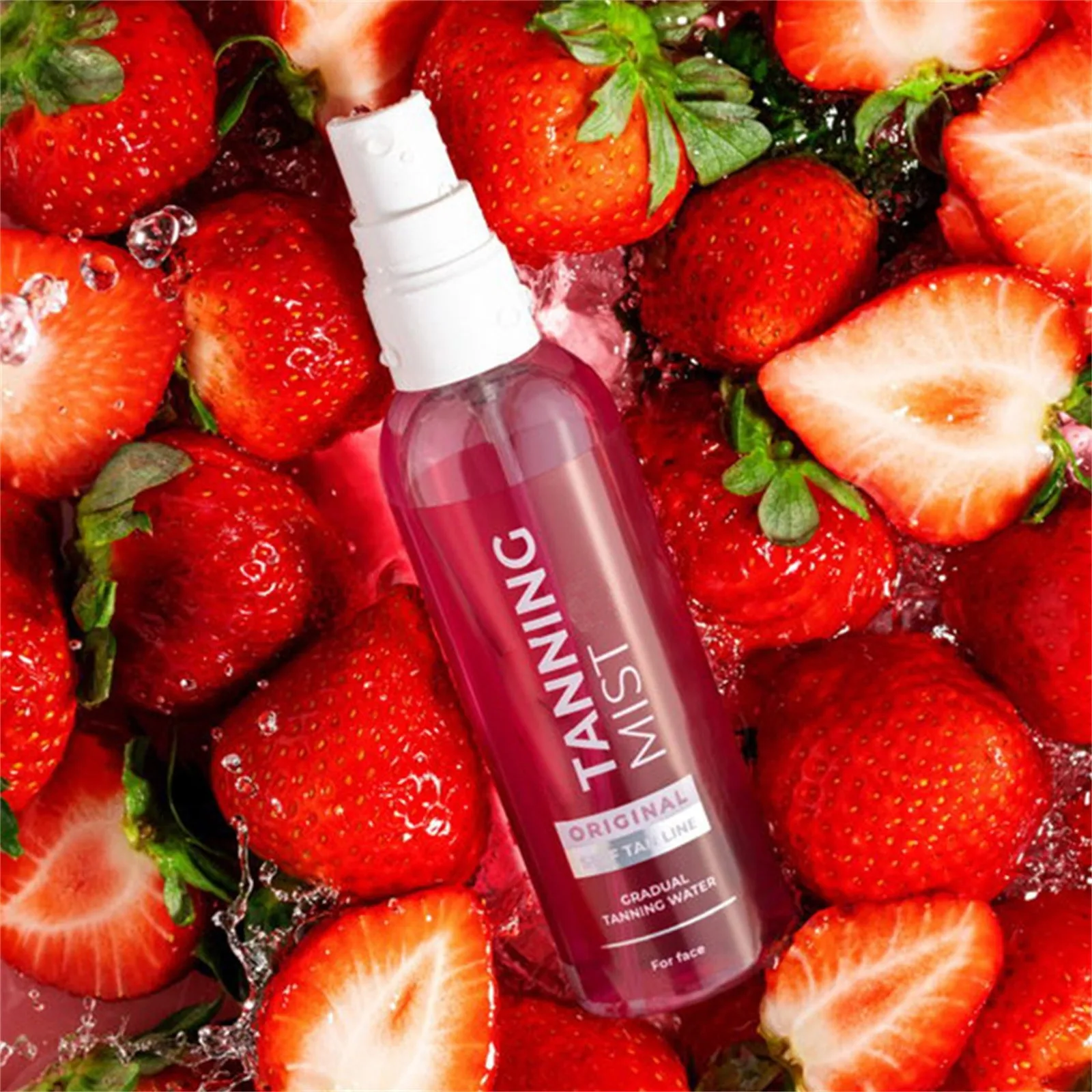 Strawberry-Tanning-Mist-Face-Body-Gradual-Self-Tanning-Water-100ml-With ...