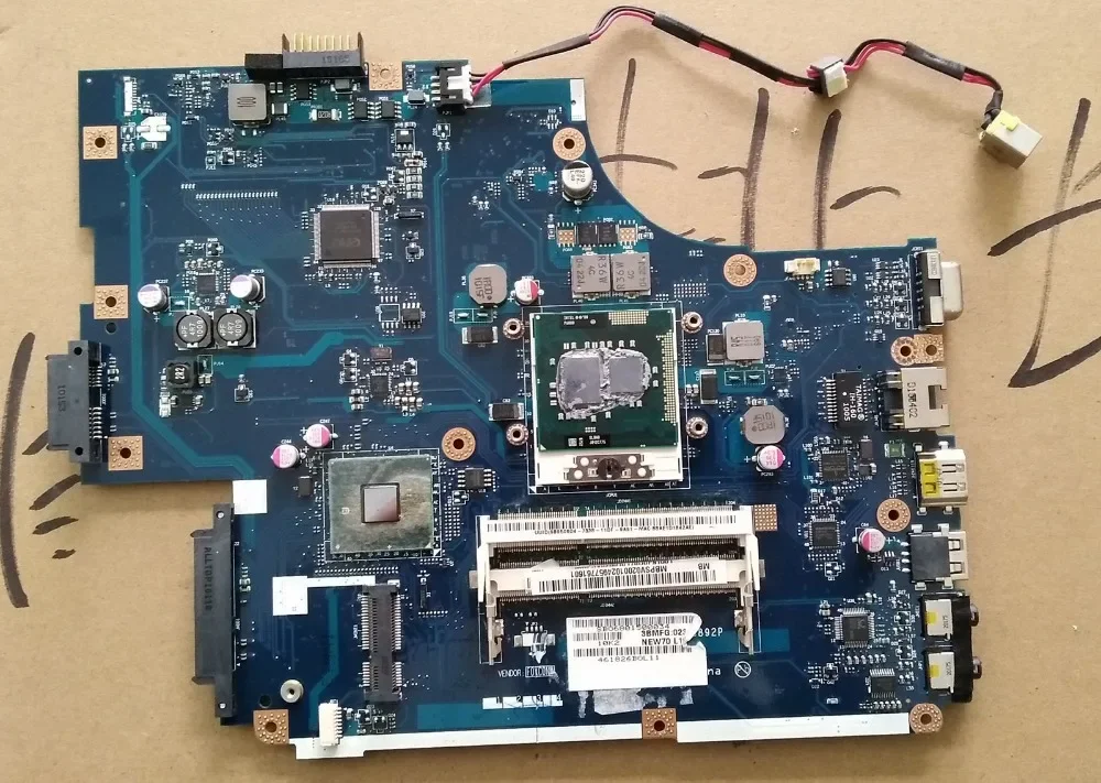 MBPSV02001 MBWJU02001 Placa-mãe para Gateway NV59C Packard Bell ...