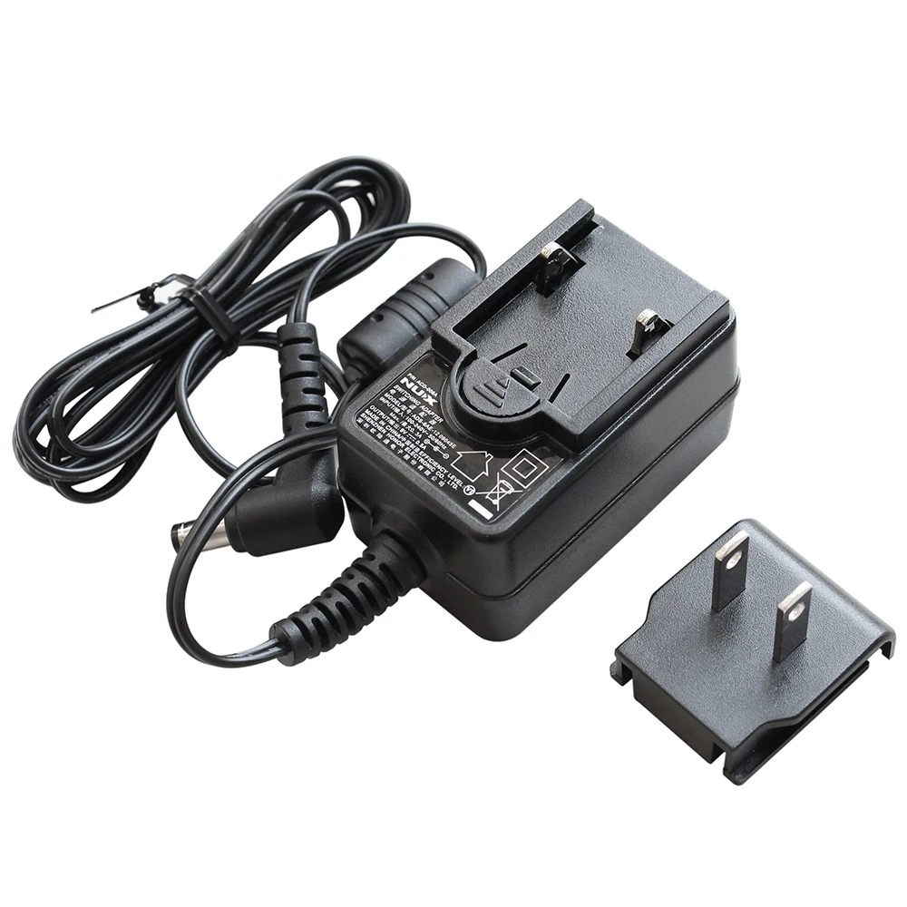 Nux Power Supply Adapter DC 9V 0.5A for Electric Guitar Effect Pedal ...