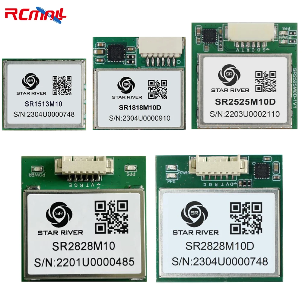 RCmall-GPS-Module-M10-Support-GPS-SBAS-Galileo-QZSS-Built-in-Flash-with ...