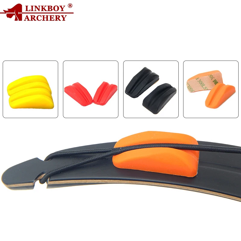 2-pieces-Bow-Stabilizer-Rubber-Archery-String-Silencer-Soft-Limb ...