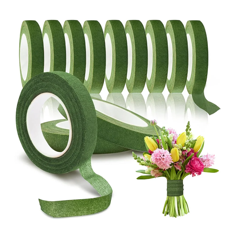 DIY-knutselbenodigdheden-Groen-papieren-lint-Bloementape-Bruiloft ...