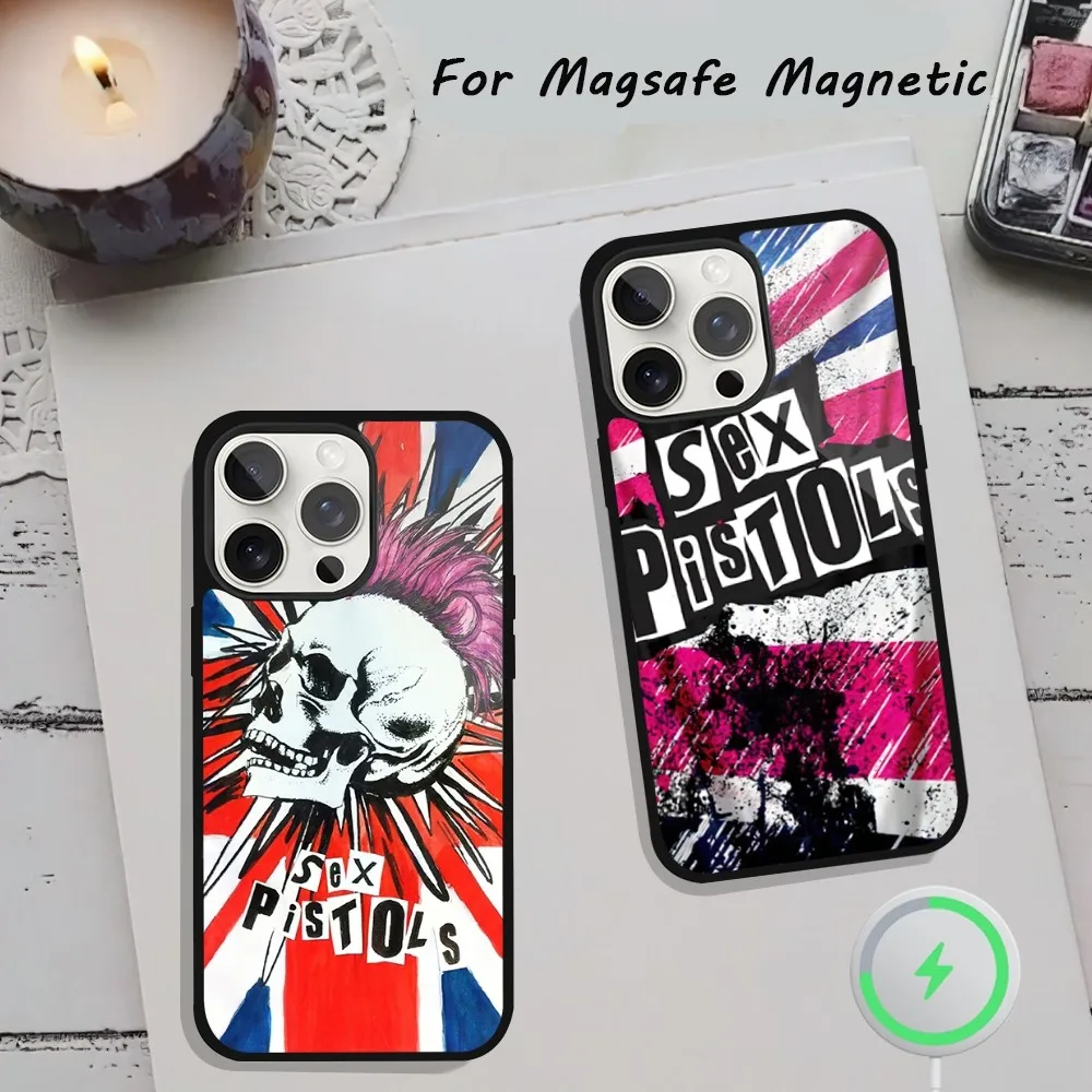 Punk-rock-Sex-Pistols-band-Phone-Case-For-iPhone-15-12-13-14-11-Pro ...