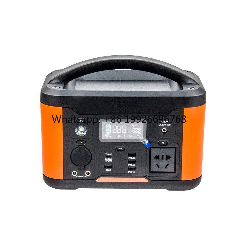500W Portable Generator Lithium Battery Power Bank Outdoor Camping ...