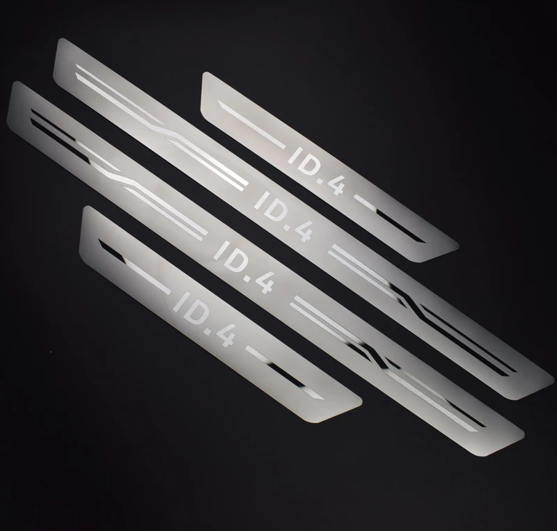 Car-Door-Sill-Scuff-Plate-Stickers-for-2021-Volkswagen-ID-4-Stainless ...