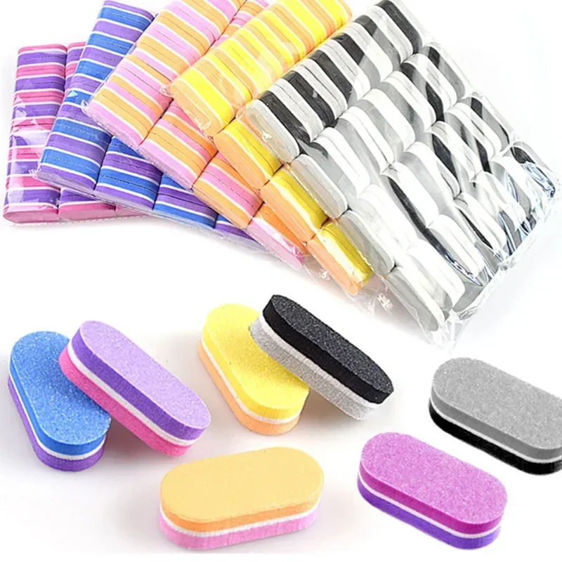 10-20-40Pcs-Double-Color-Mini-Nail-Sponge-File-Buffer-Block-Buffing ...