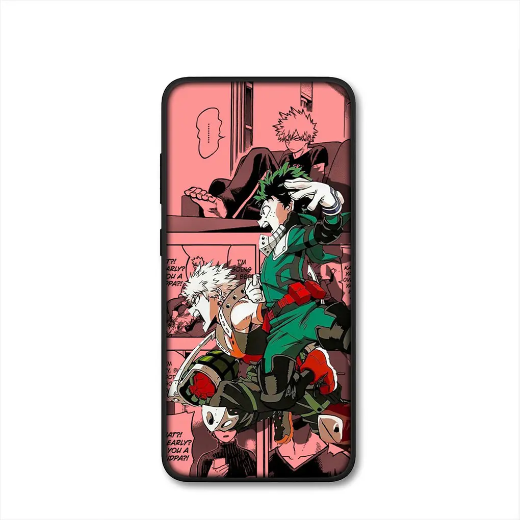 Hero Trio Decorative Phone Case Featuring Deku, Bakugou, and Todoroki ...