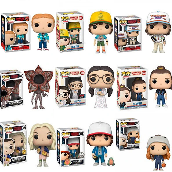 Funko อย่างเป็นทางการคนแปลกหน้า Eleven HOPPER Demogorgon Jonathan Nancy ...