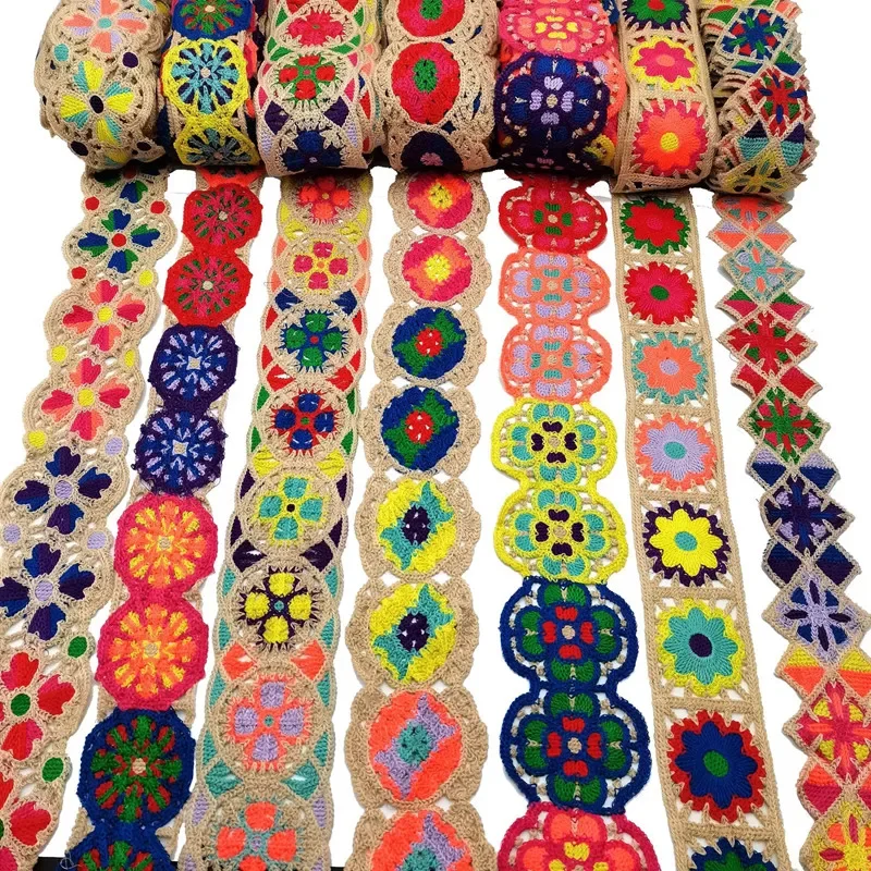 Ethnic-Lace-Trimming-Ribbon-Vintage-Embroidery-DIY-Clothes-Bag ...