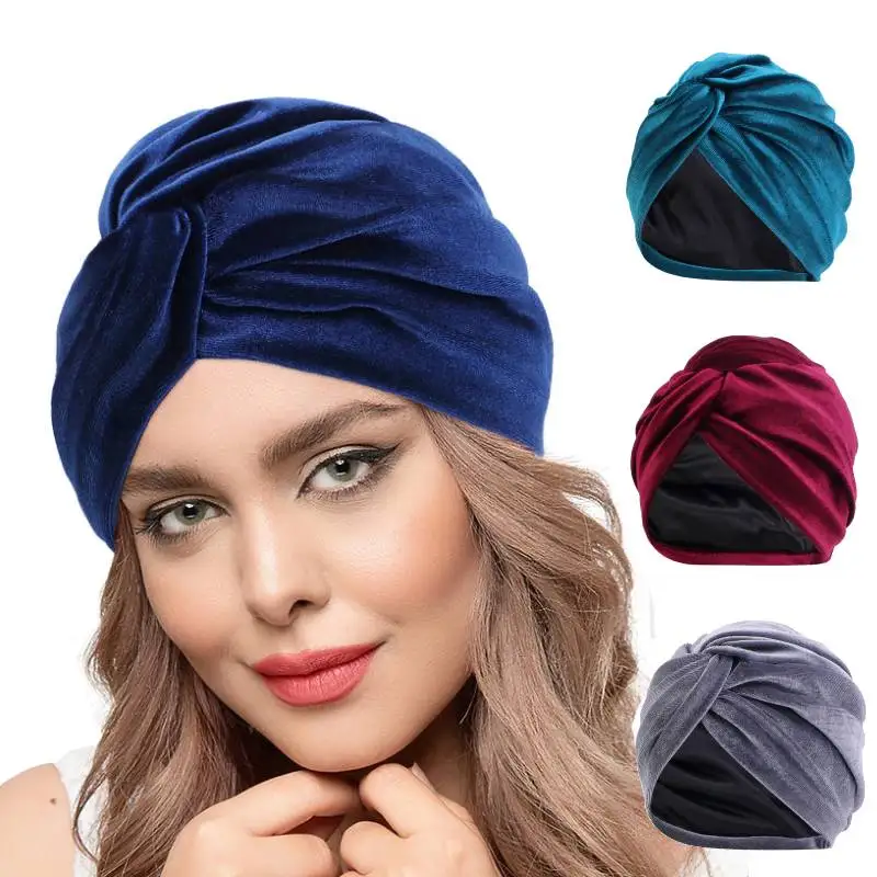 Chemo Hats Hair Turbans | Hair Turban Muslim Women | Turban Chemo Silk ...