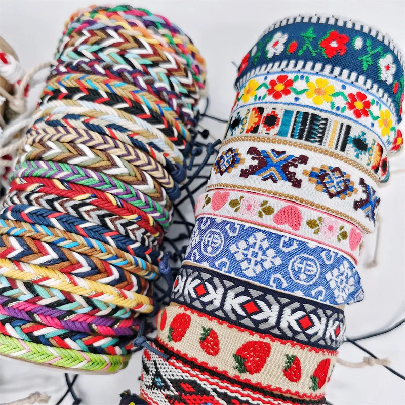 Friendship Bracelets On Wrist