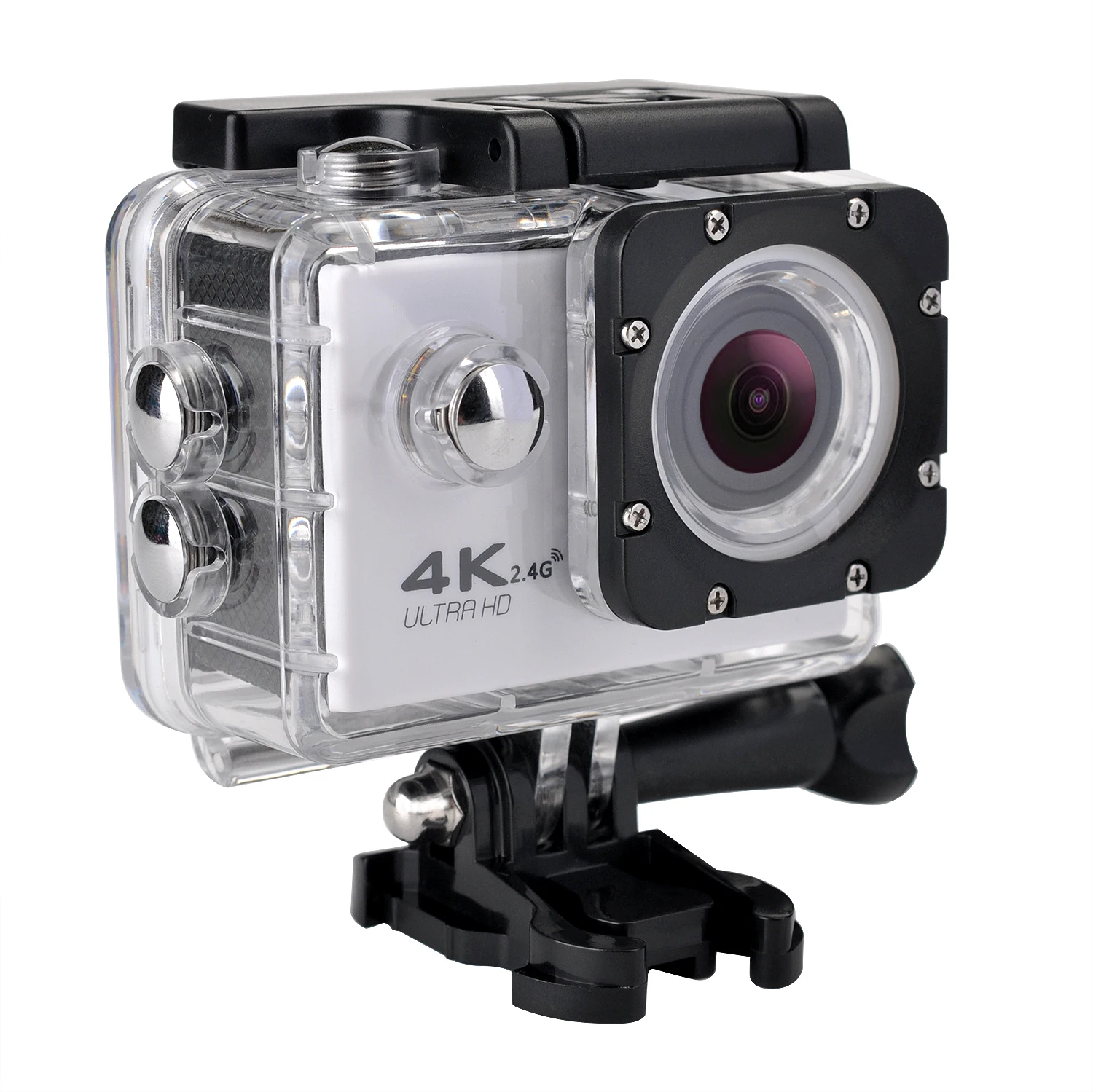 Mini Caméra d'Action 4K Ultra HD,Caméscope WiFi avec Télécommande,16MP ...