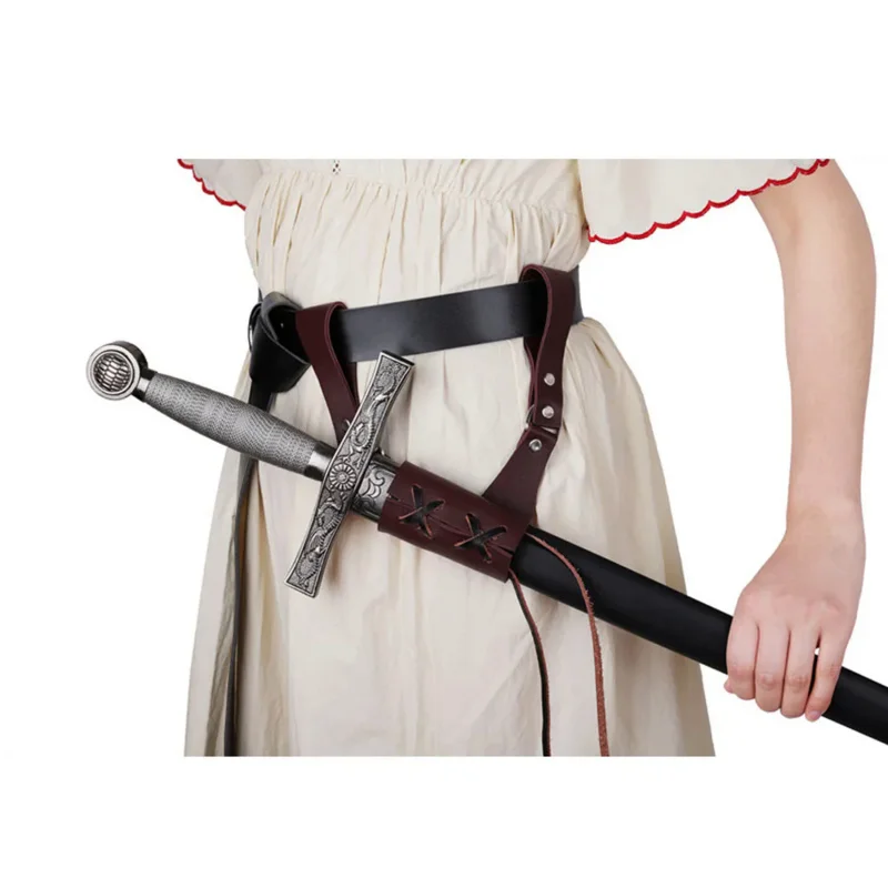Medieval-Sword-Belt-Waist-Sheath-Scabbard-Holder-Adult-Men-Larp-Knight ...