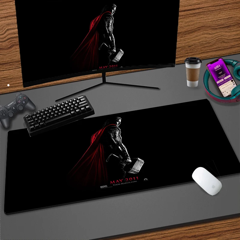 Marvel Thor Gaming Mouse Pad Anime Mouse Mats Legal Antiderrapante ...