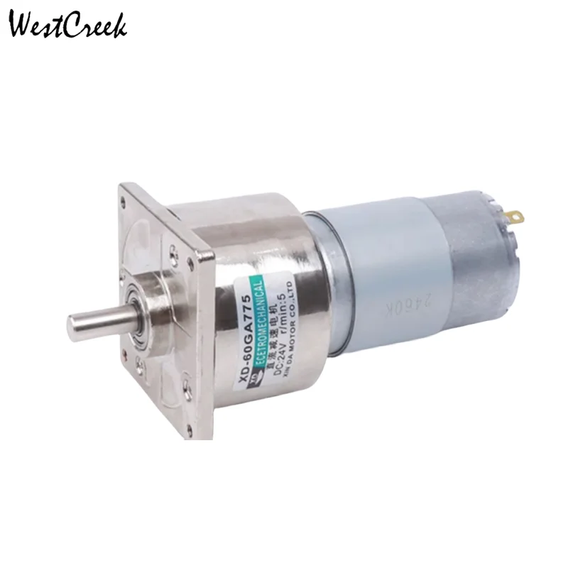 XD-60GA775 Gear Motor 12V/24V Micro Small Motor 35W High Torque Speed ...