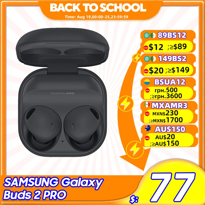Samsung-Galaxy-Buds-2-Pro-Cancelamento-de-Ru-do-Ativo-Bluetooth-Sem-Fio ...