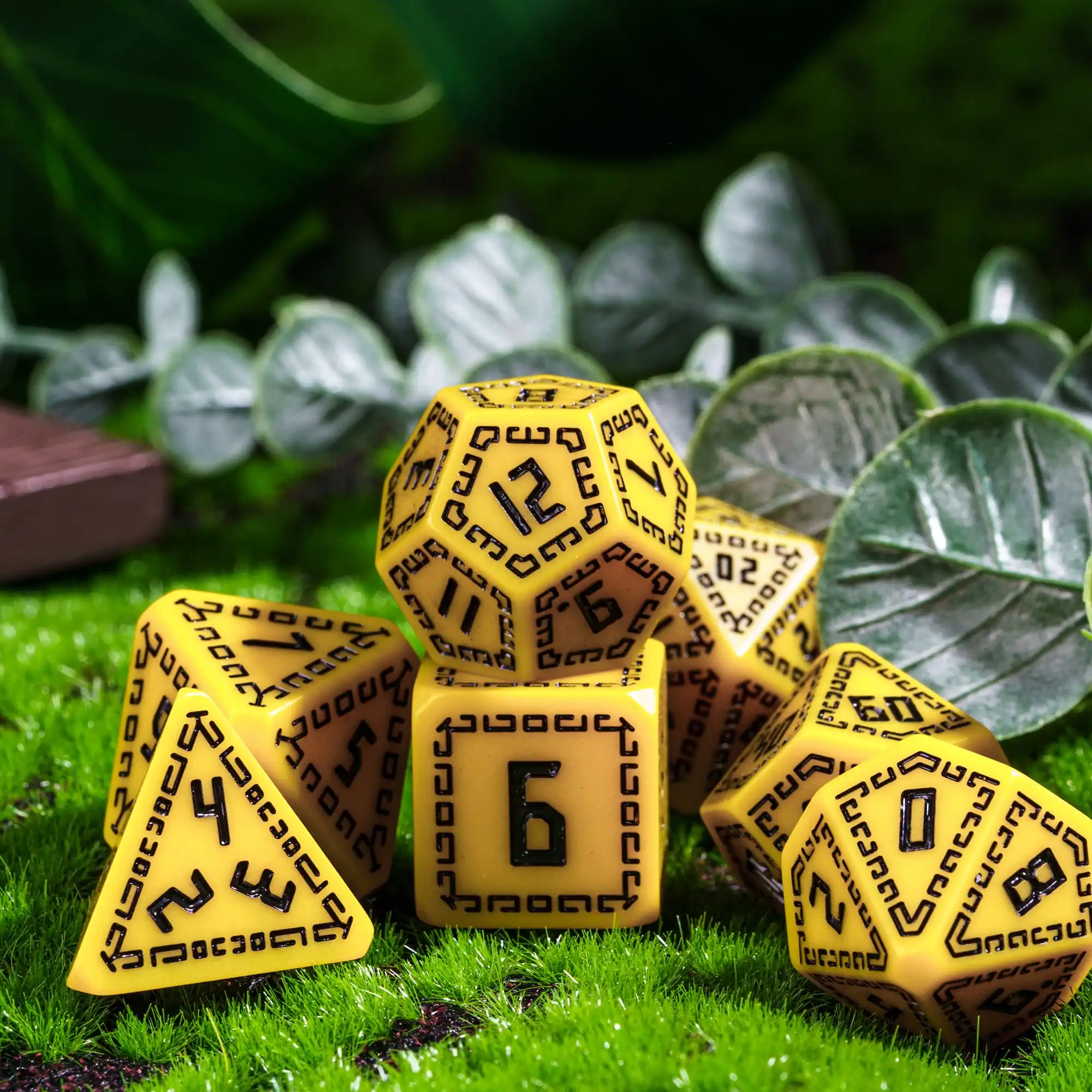 Cusdie-Juego-de-dados-DND-creativos-de-7-piezas-dados-D-D-de-D4-D20 ...