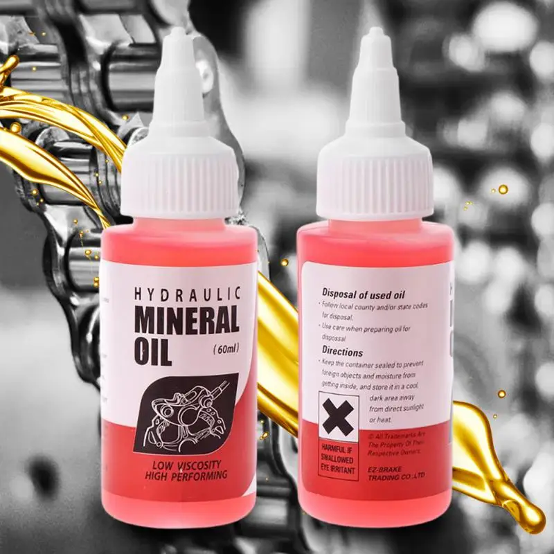 New-Bicycle-Brake-Mineral-Oil-System-60ml-Fluid-Cycling-Mountain-Bikes ...