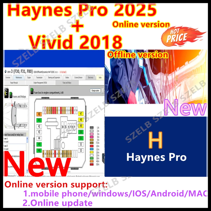 2025 Data Repair Software 2025 Haynes Pro online account+ vivid ...