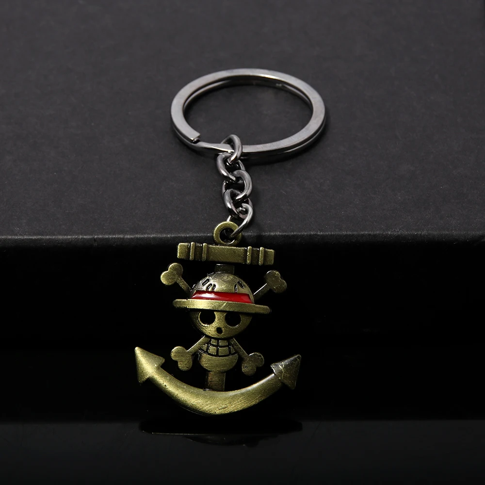 Anime-One-Piece-Keychain-Action-Figure-Toy-One-Piece-Monkey-D-Luffy ...