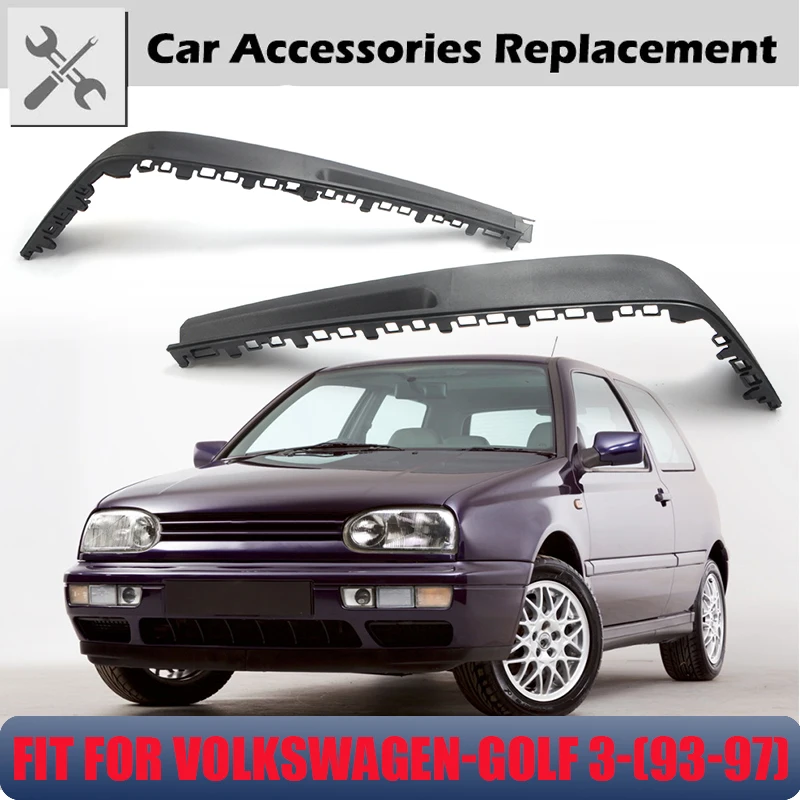 Rhyming Front Bumper Lip Chin Spoiler Lip Sport Valance Splitter Fit For Vw Golf3 Mk3 Vr6 1993 ...