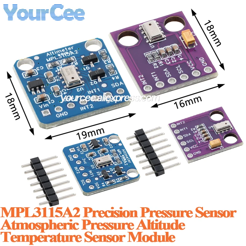 10pcs/1pc MPL3115A2 precision pressure sensor module atmospheric ...