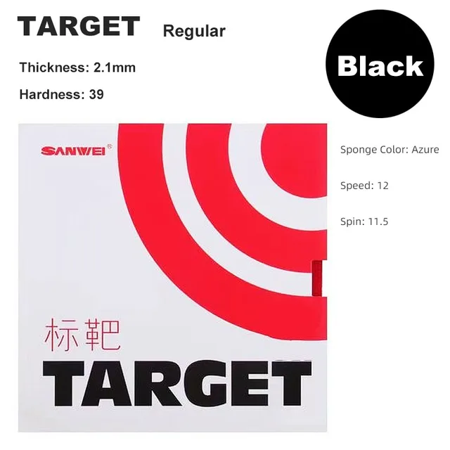 Original Sanwei Target Series Table Tennis Rubber Sticky Provincal Blue ...