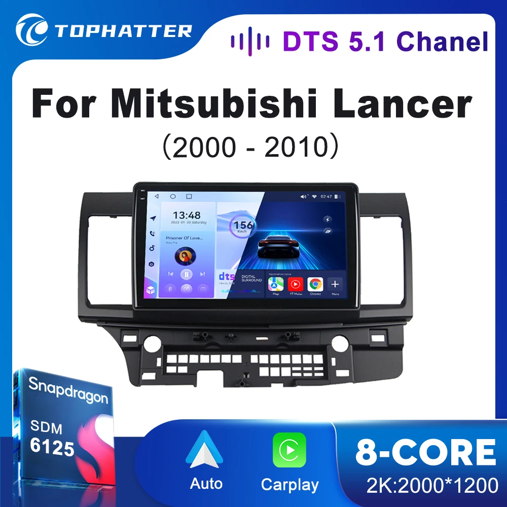 Android-13-Wireless-Carplay-Android-Auto-Car-Radio-for-mitsubishi ...