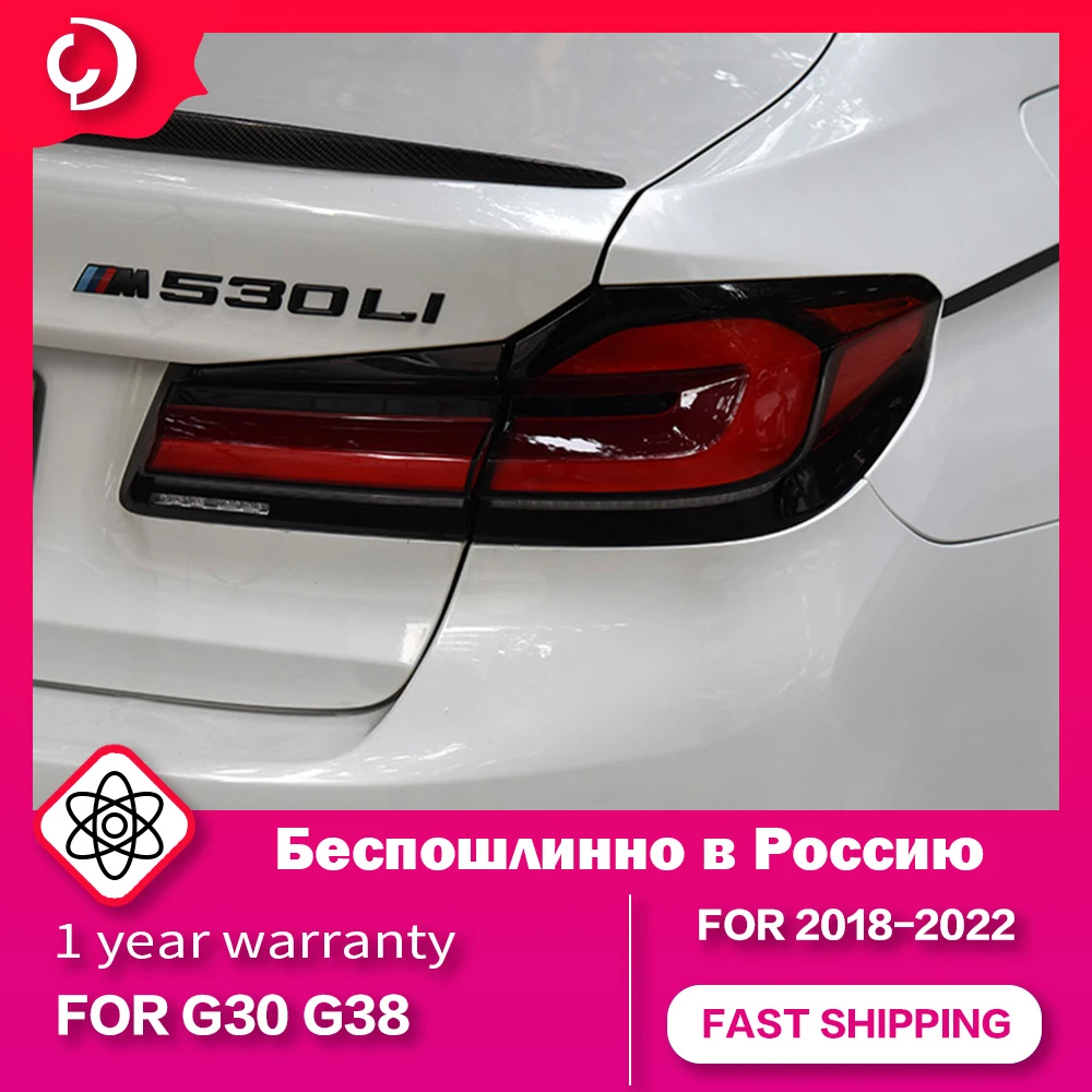 Taillight for 5 Series G30 G38 2018-2022 M5 525i 530i LCI Type LED DRL Tail Lamp Running Turn ...