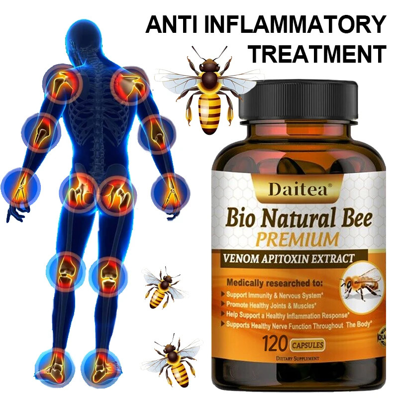 PREMIUM-BEE-Venom-Extract-Anti-Inflammatory-Extract-Arthritis-Pain-Abee ...
