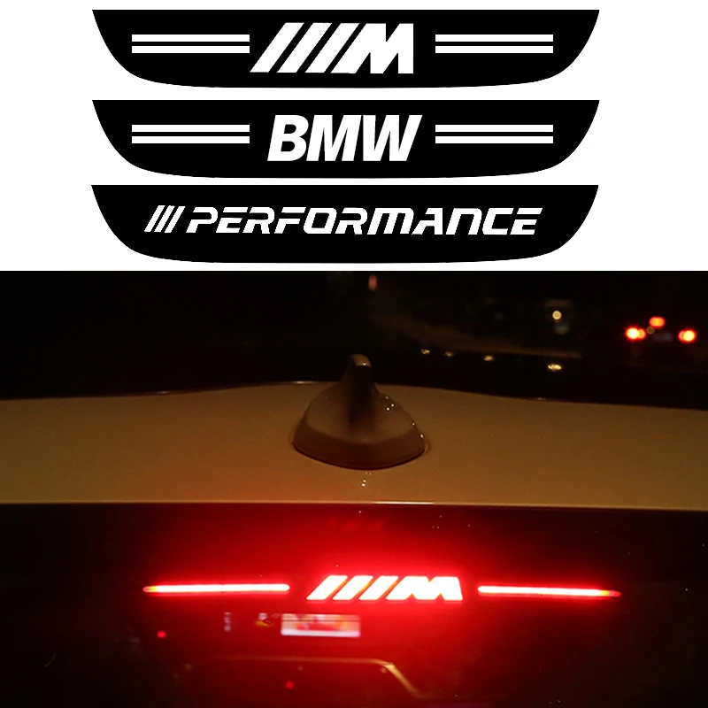 PVC-Performance-M-Car-High-Brake-Light-Stickers-For-BMW-3-5-6-7-Series ...