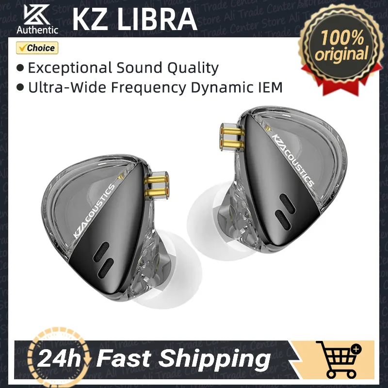 KZ Libra-auriculares intrauditivos HiFi con cable, cascos con Monitor ...