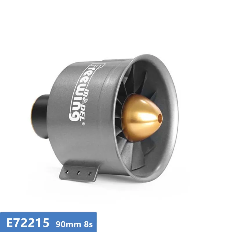 Freewing E72215 90MM EDF 12-Blade Ducted Fan with 8S Inrunnner ...