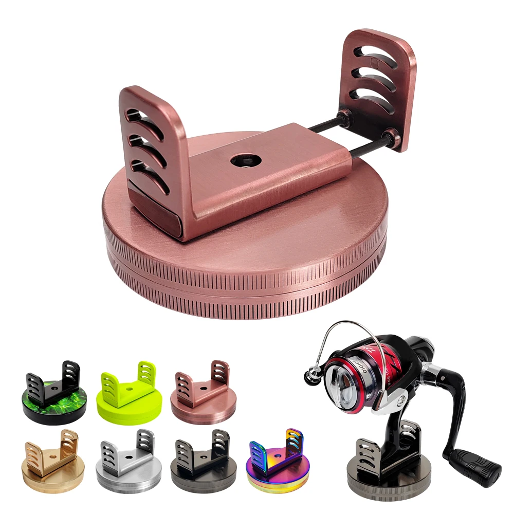 Fishing-Reel-Lure-Display-Stand-Stainless-Steel-Baitcasting-Reel ...