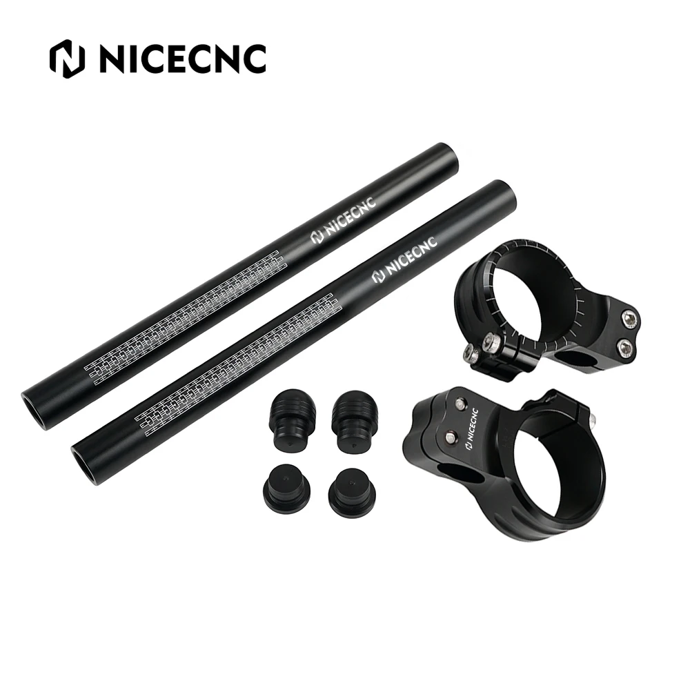 Universal-50mm-Clip-on-Ons-Fork-Riser-Regular-Handlebar-For-Yamaha-YZF ...