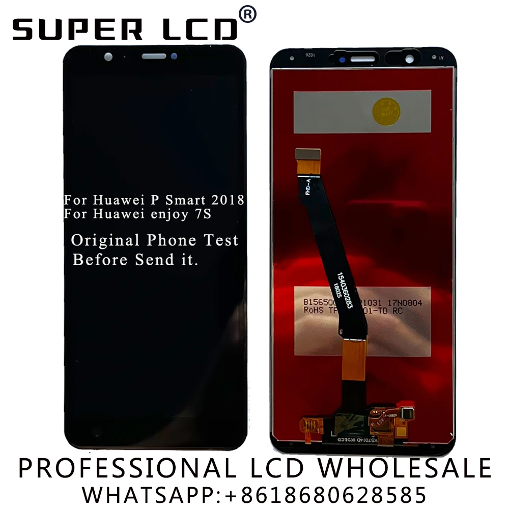 For-Huawei-P-Smart-2018-Psmart-Enjoy-7S-FIG-LA1-LX1-L21-L22-Replacement ...