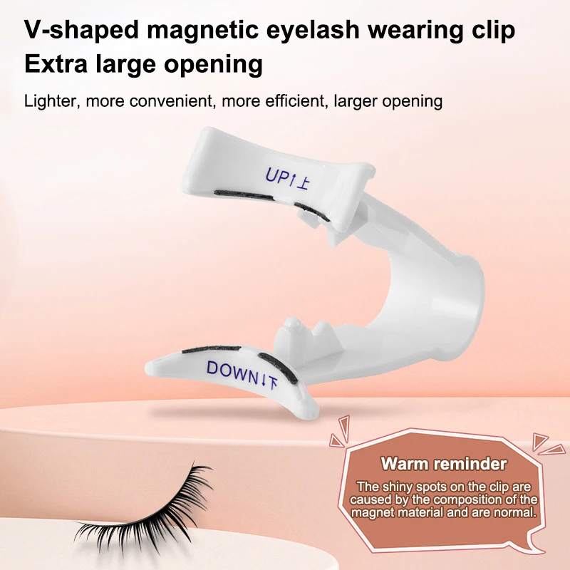 Professional Magnetic Eyelashes Extension Applicator Two-stage False ...