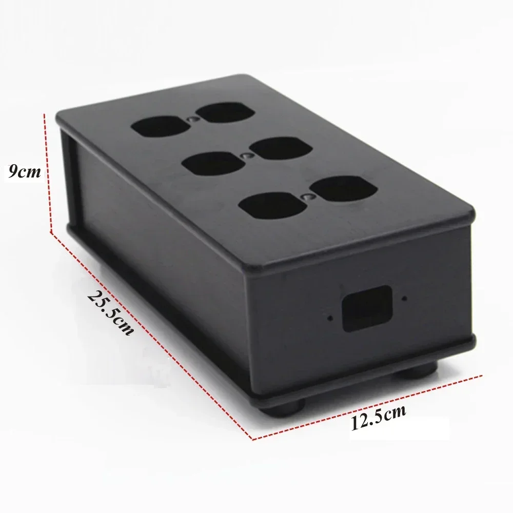 HIFI-US-AC-Power-Strip-Bar-Distributor-Aluminum-6-Outlet-Box-HIFI ...