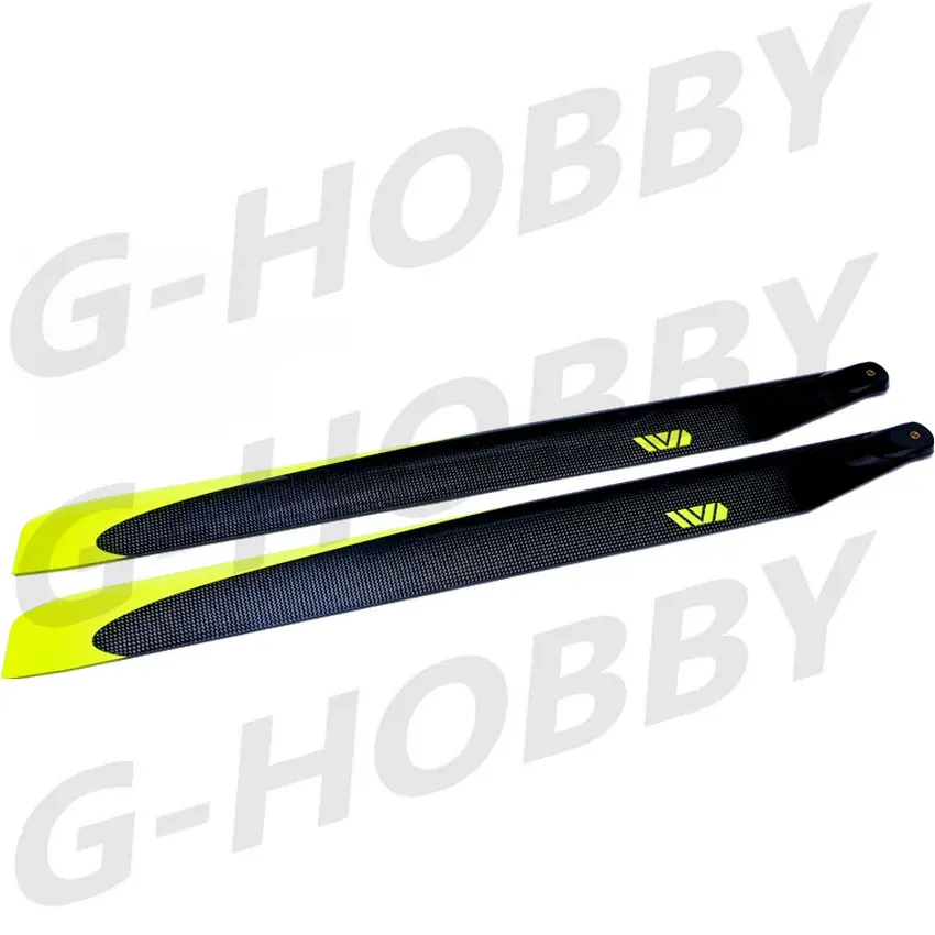 G-HOBBY-710MM-Carbon-Fiber-Main-Blade-116MM-Tail-blade-For-RC ...