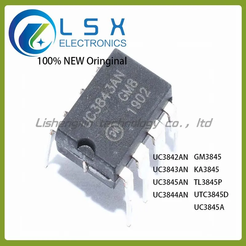 New/10pcs UC3842AN UC3843AN UC3845AN UC3844AN GM3845 KA3845 TL3845P ...